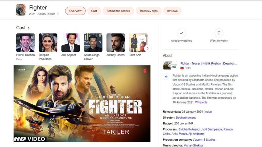 Fighter Movie 2024: The Wait For Hrithik Roshan And Deepika Padukone's ...